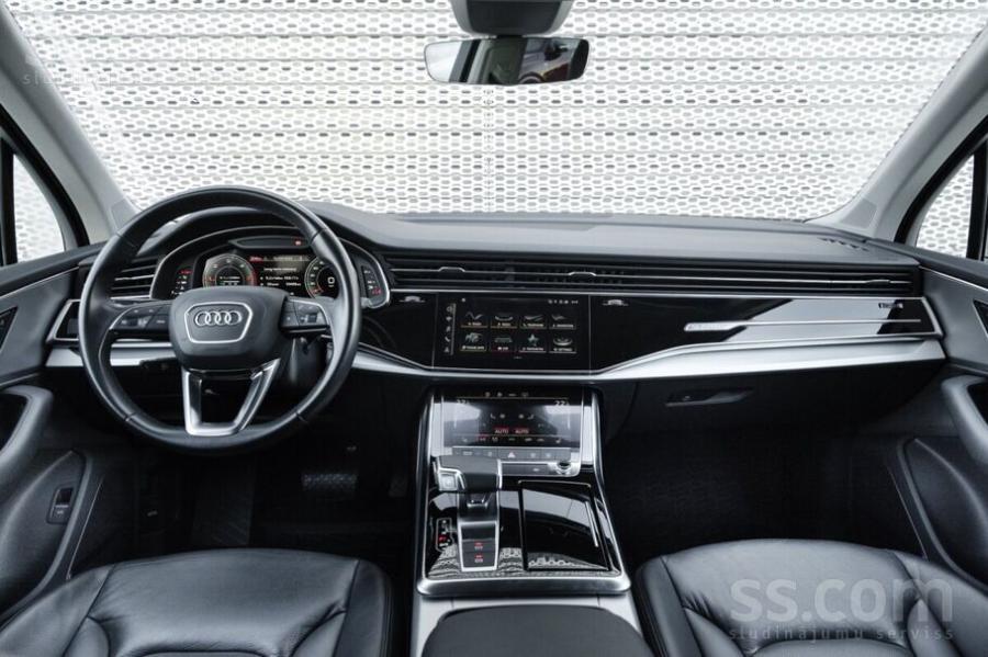 Melns Audi Q7 2021 Rīga, ar dzinēja tilpumu 3.00 L un nobraukumu 68 tūkst. km par 41200 €, foto 7 vietnē AUTOMOTO.COM.LV