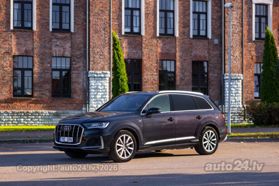 Черный Ауди Ку 7 2021 в Таллин, объемом двигателя 3.00 л и пробегом 193 тыс. км за 35900 €, фото 1 на AUTOMOTO.COM.LV