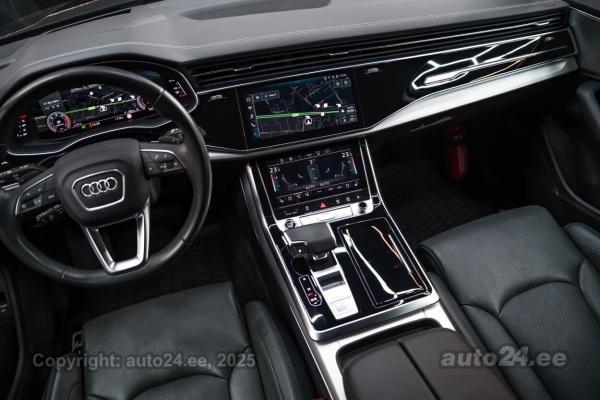 Black Audi Q7 2022 in Tallinn, with an engine capacity of 3.00 L and mileage of 22 thousand km for 70900 €, photo 11 on AUTOMOTO.COM.LV