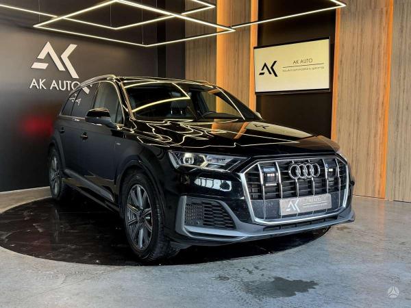 Melns Audi Q7 2022 Kauņa, ar dzinēja tilpumu 3.00 L un nobraukumu 91 tūkst. km par 47990 €, foto 3 vietnē AUTOMOTO.COM.LV