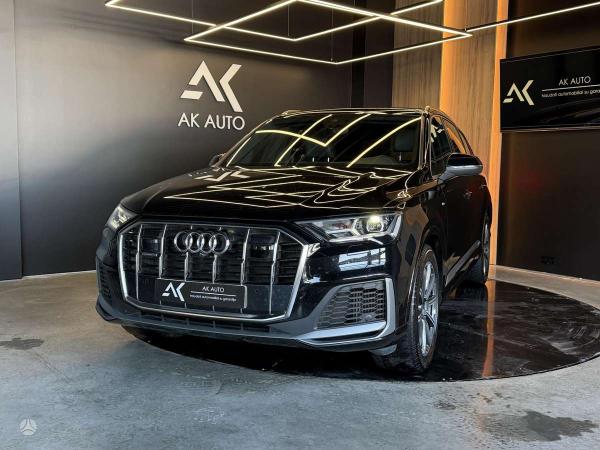 Melns Audi Q7 2022 Kauņa, ar dzinēja tilpumu 3.00 L un nobraukumu 91 tūkst. km par 47990 €, foto 5 vietnē AUTOMOTO.COM.LV