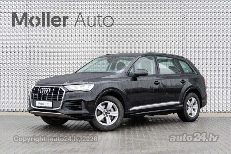 Black Audi Q7 2022 in Riga, with an engine capacity of 3.00 L and mileage of 198 thousand km for 39353 €, photo 1 on AUTOMOTO.COM.LV