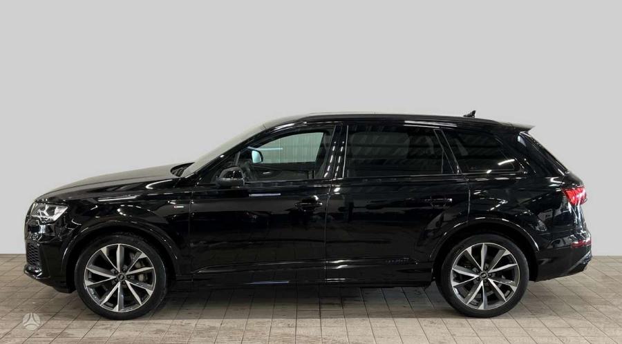 Melns Audi Q7 2022 Kauņa, ar dzinēja tilpumu 3.00 L un nobraukumu 77 tūkst. km par 43900 €, foto 2 vietnē AUTOMOTO.COM.LV