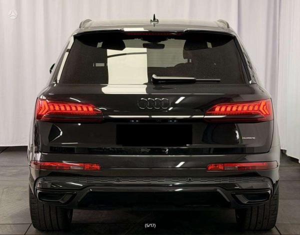 Black Audi Q7 2022 in Vilnius, with an engine capacity of 3.00 L and mileage of 118 thousand km for 58500 €, photo 6 on AUTOMOTO.COM.LV