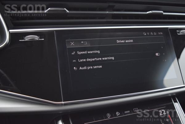 Melns Audi Q7 2022 Rīga, ar dzinēja tilpumu 3.00 L un nobraukumu 107 tūkst. km par 37900 €, foto 8 vietnē AUTOMOTO.COM.LV