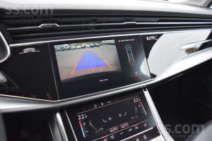 Black Audi Q7 2022 in Riga, with an engine capacity of 3.00 L and mileage of 107 thousand km for 34900 €, photo 8 on AUTOMOTO.COM.LV