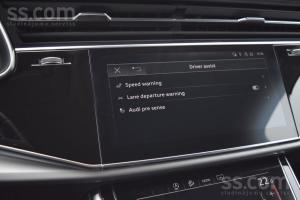 Black Audi Q7 2022 in Riga, with an engine capacity of 3.00 L and mileage of 107 thousand km for 34900 €, photo 9 on AUTOMOTO.COM.LV