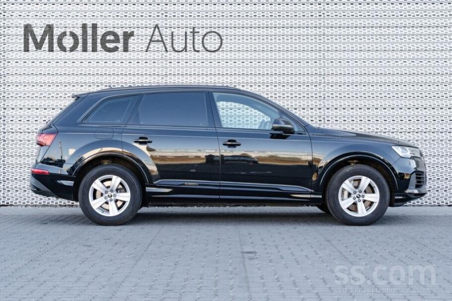 Black Audi Q7 2022 in Riga, with an engine capacity of 3.00 L and mileage of 95 thousand km for 41900 €, photo 6 on AUTOMOTO.COM.LV
