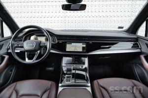 Black Audi Q7 2022 in Riga, with an engine capacity of 3.00 L and mileage of 95 thousand km for 41900 €, photo 7 on AUTOMOTO.COM.LV