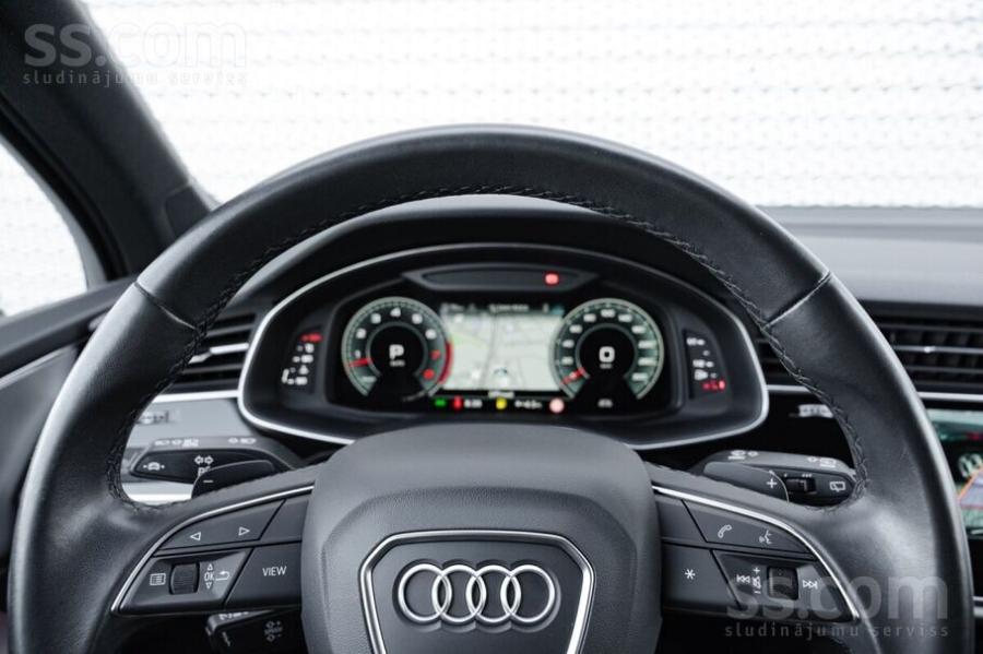 Black Audi Q7 2022 in Riga, with an engine capacity of 3.00 L and mileage of 95 thousand km for 41900 €, photo 14 on AUTOMOTO.COM.LV