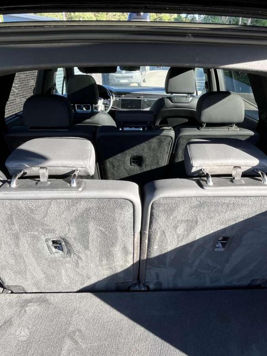 Melns Audi Q7 2022 Alīta, ar dzinēja tilpumu 3.00 L un nobraukumu 121 tūkst. km par 23500 €, foto 14 vietnē AUTOMOTO.COM.LV