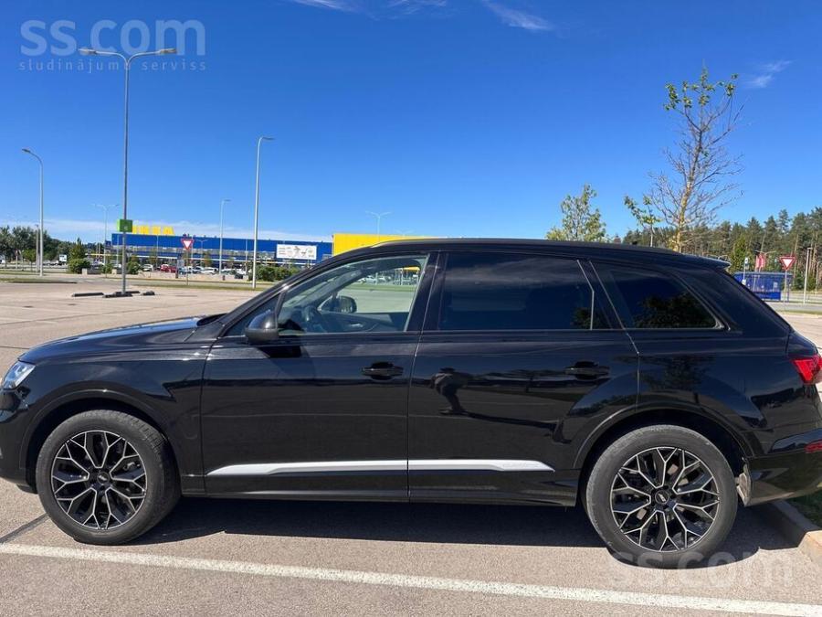 Melns Audi Q7 2022 Rīga, ar dzinēja tilpumu 3.00 L un nobraukumu 94 tūkst. km par 39900 €, foto 3 vietnē AUTOMOTO.COM.LV