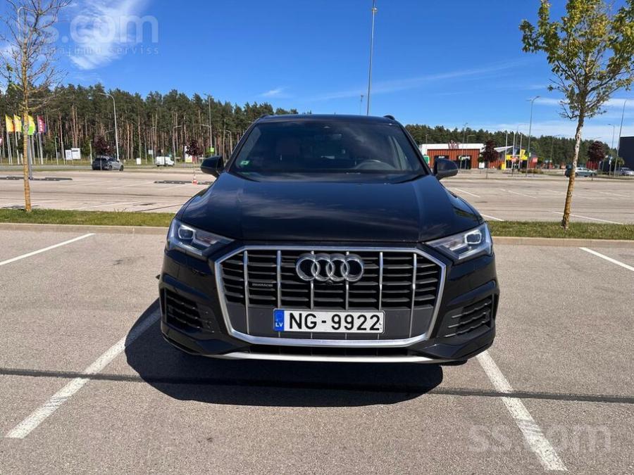 Melns Audi Q7 2022 Rīga, ar dzinēja tilpumu 3.00 L un nobraukumu 94 tūkst. km par 39900 €, foto 7 vietnē AUTOMOTO.COM.LV