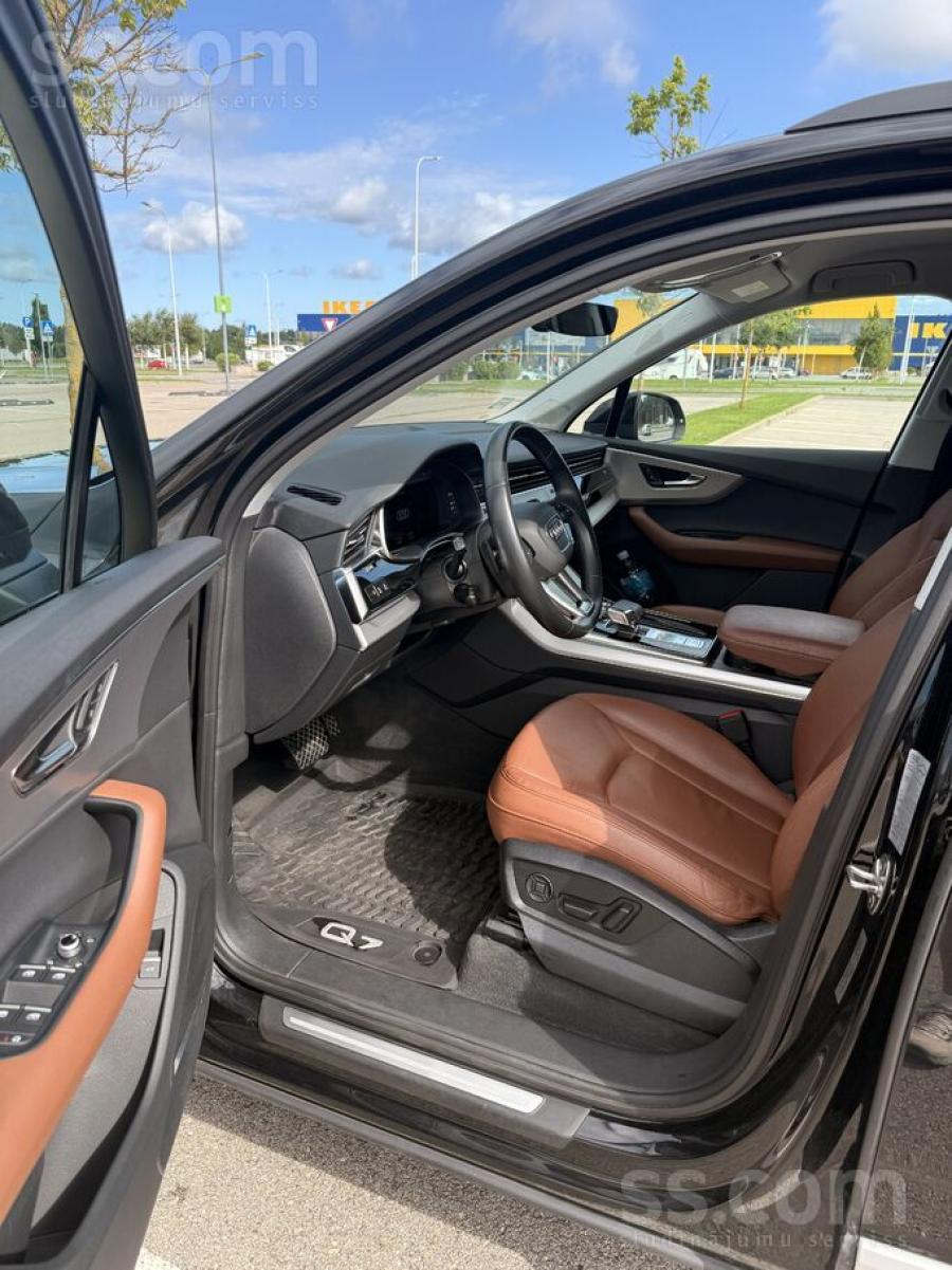 Melns Audi Q7 2022 Rīga, ar dzinēja tilpumu 3.00 L un nobraukumu 91 tūkst. km par 38500 €, foto 7 vietnē AUTOMOTO.COM.LV