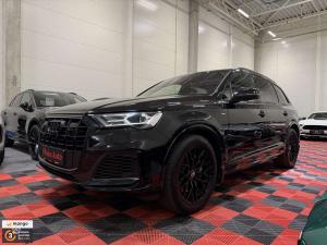 Melns Audi Q7 2022 Viļņa, ar dzinēja tilpumu 3.00 L un nobraukumu 80 tūkst. km par 48990 €, foto  vietnē AUTOMOTO.COM.LV