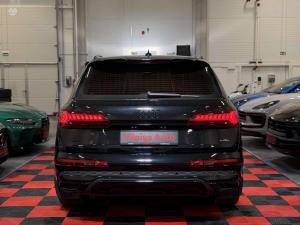 Black Audi Q7 2022 in Vilnius, with an engine capacity of 3.00 L and mileage of 80 thousand km for 48990 €, photo 6 on AUTOMOTO.COM.LV