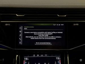 Black Audi Q7 2022 in Vilnius, with an engine capacity of 3.00 L and mileage of 80 thousand km for 48990 €, photo 28 on AUTOMOTO.COM.LV