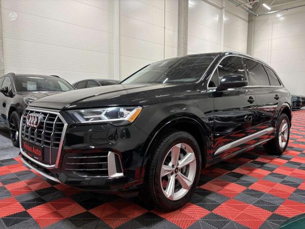 Melns Audi Q7 2022 Viļņa, ar dzinēja tilpumu 3.00 L un nobraukumu 146 tūkst. km par 38990 €, foto 1 vietnē AUTOMOTO.COM.LV