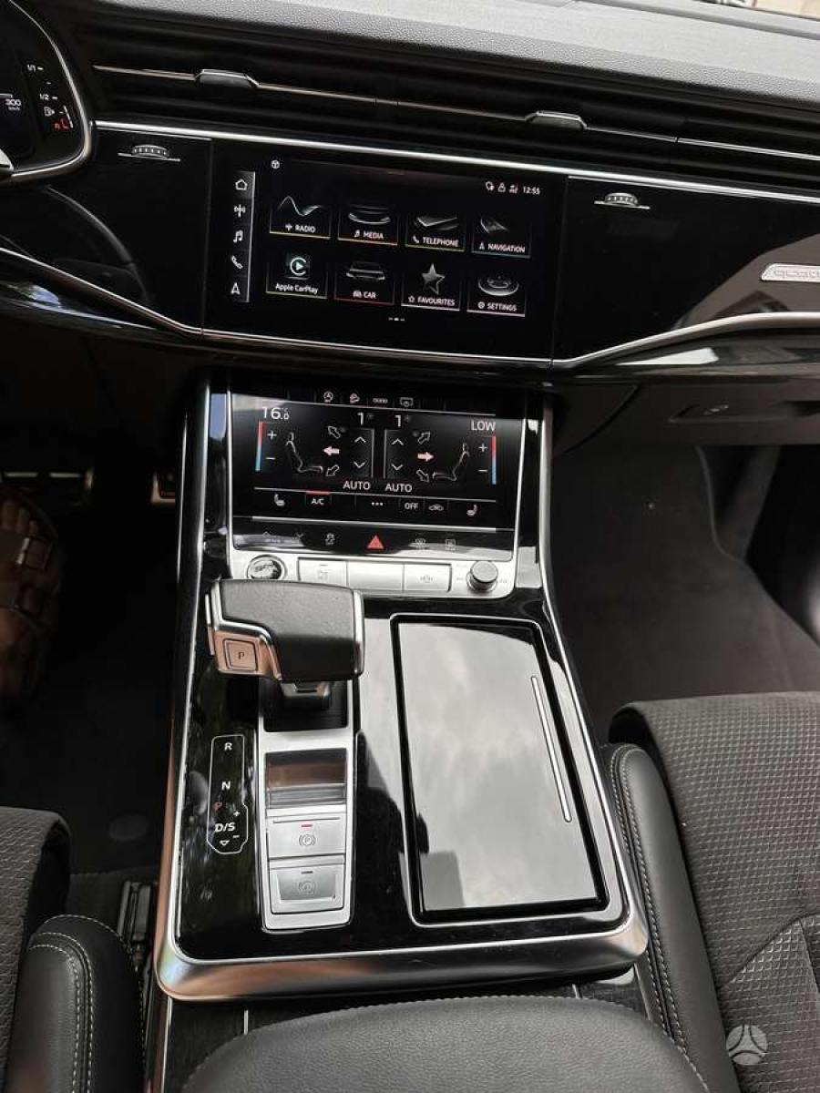 Black Audi Q7 2022 in Vilnius, with an engine capacity of 3.00 L and mileage of 96 thousand km for 46550 €, photo 4 on AUTOMOTO.COM.LV