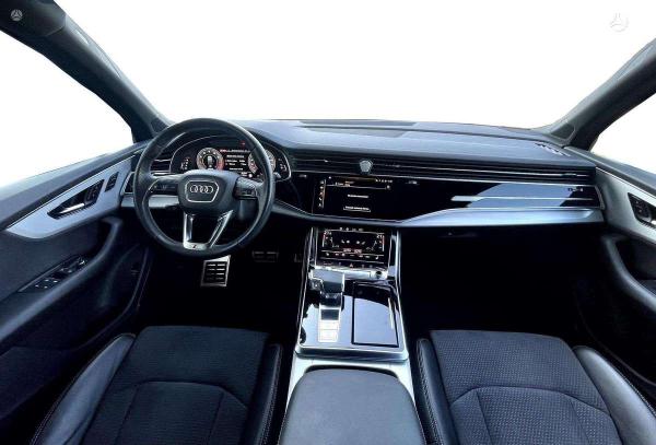 Black Audi Q7 2022 in Kaunas, with an engine capacity of 3.00 L and mileage of 114 thousand km for 45900 €, photo 6 on AUTOMOTO.COM.LV