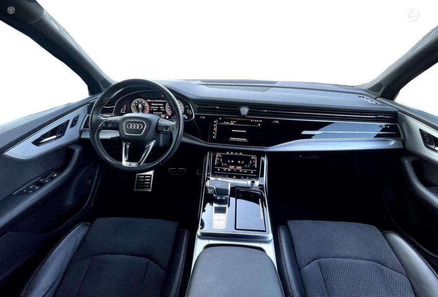 Black Audi Q7 2022 in Kaunas, with an engine capacity of 3.00 L and mileage of 114 thousand km for 45900 €, photo 6 on AUTOMOTO.COM.LV