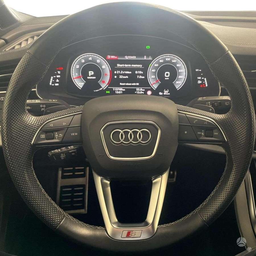 Black Audi Q7 2022 in Kaunas, with an engine capacity of 3.00 L and mileage of 114 thousand km for 45900 €, photo 10 on AUTOMOTO.COM.LV
