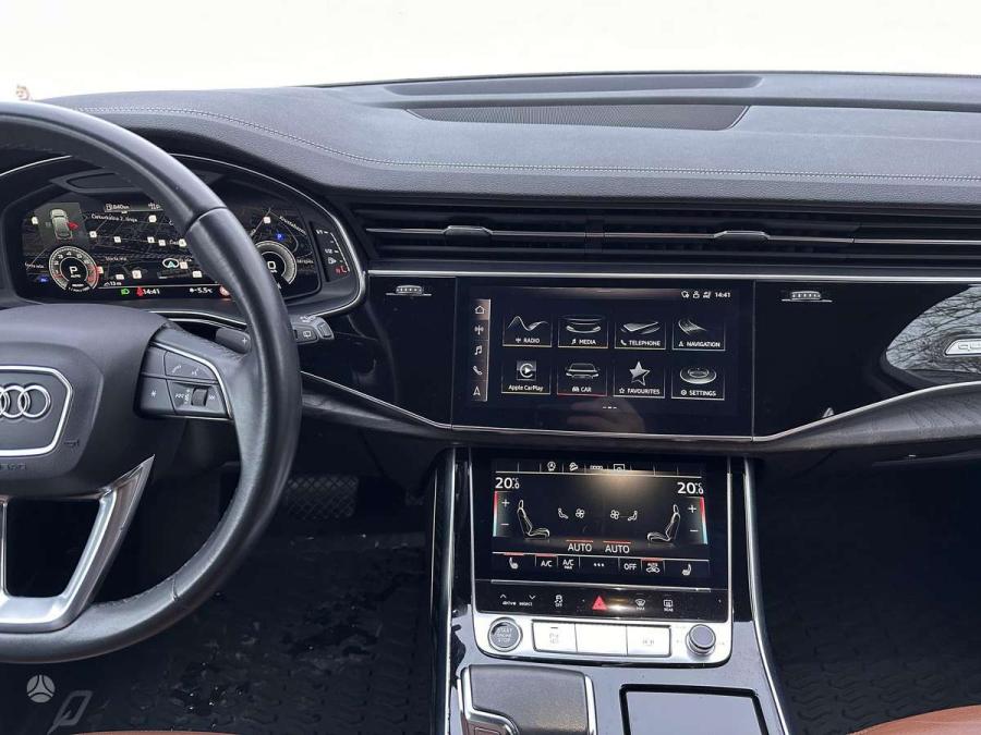 Melns Audi Q7 2022 Rīga, ar dzinēja tilpumu 3.00 L un nobraukumu 95 tūkst. km par 41500 €, foto 7 vietnē AUTOMOTO.COM.LV