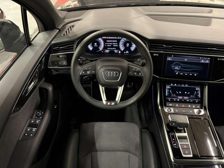 Melns Audi Q7 2023 Viļņa, ar dzinēja tilpumu 2.99 L un nobraukumu 12 tūkst. km par 65000 €, foto 20 vietnē AUTOMOTO.COM.LV