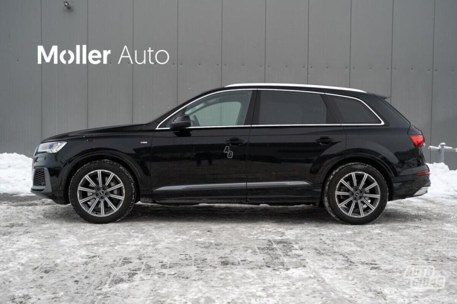 Melns Audi Q7 2023 Viļņa, ar dzinēja tilpumu 3.00 L un nobraukumu 57 tūkst. km par 48400 €, foto 2 vietnē AUTOMOTO.COM.LV