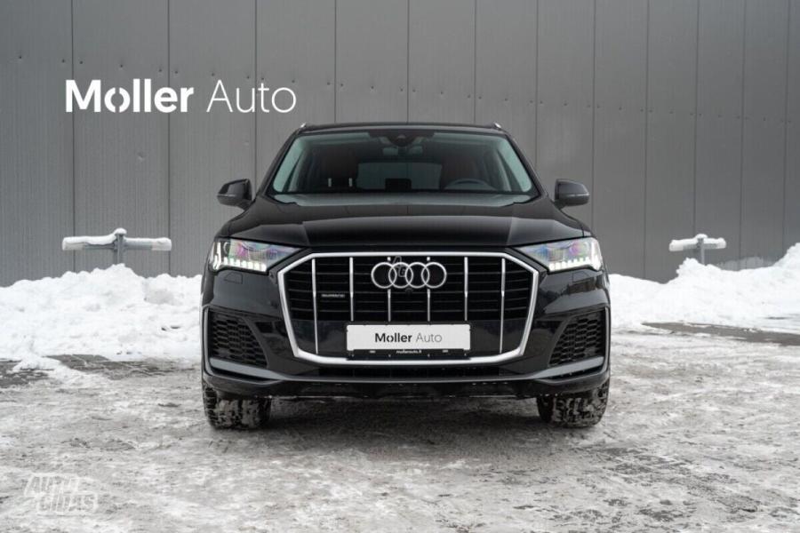 Melns Audi Q7 2023 Viļņa, ar dzinēja tilpumu 3.00 L un nobraukumu 57 tūkst. km par 48400 €, foto 4 vietnē AUTOMOTO.COM.LV
