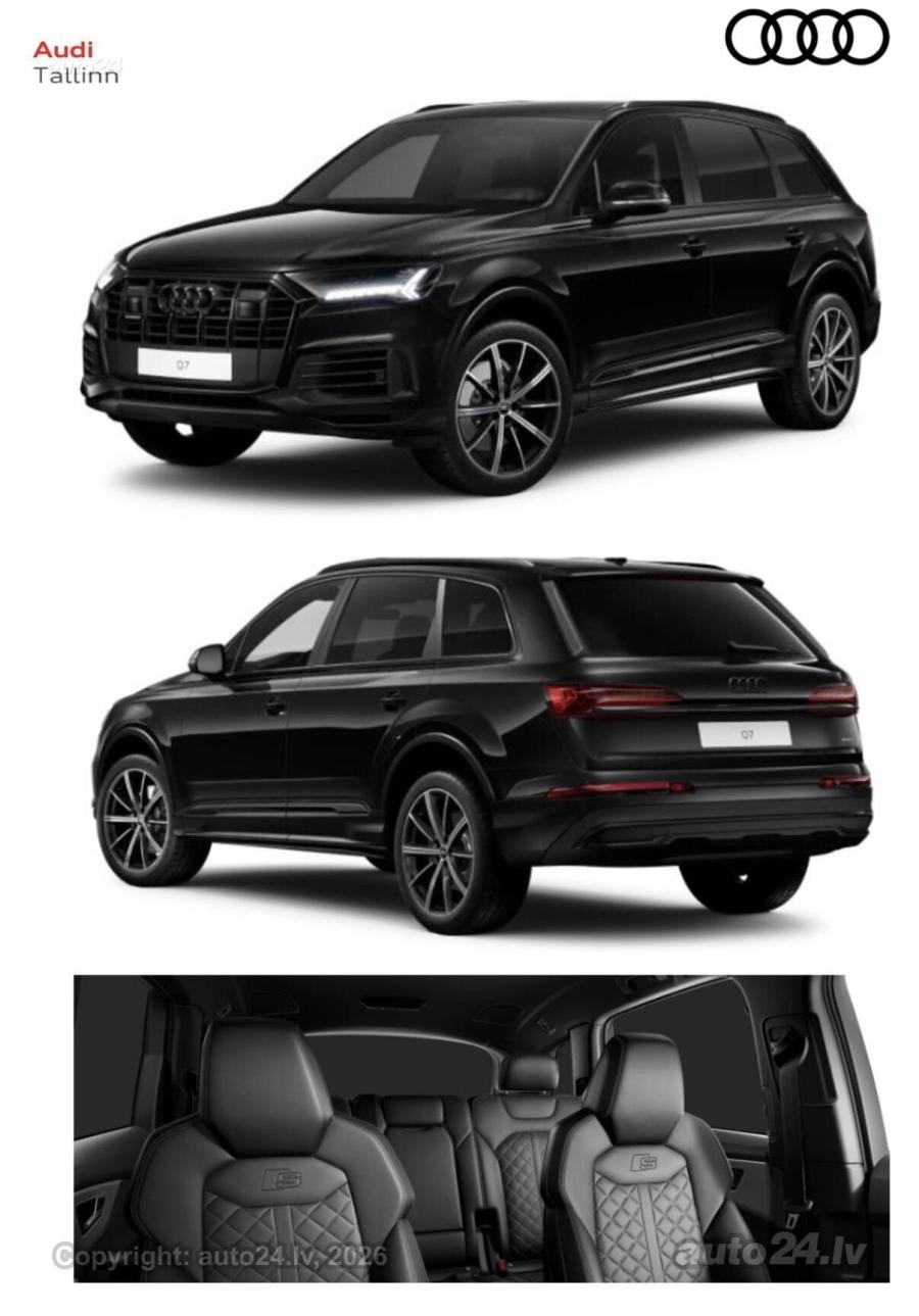 Melns Audi Q7 2023 Tallina, ar dzinēja tilpumu 3.00 L un nobraukumu 49 tūkst. km par 61500 €, foto 7 vietnē AUTOMOTO.COM.LV