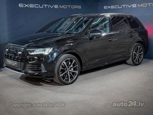 Melns Audi Q7 2023 Tallina, ar dzinēja tilpumu 3.00 L un nobraukumu 52 tūkst. km par 62500 €, foto  vietnē AUTOMOTO.COM.LV