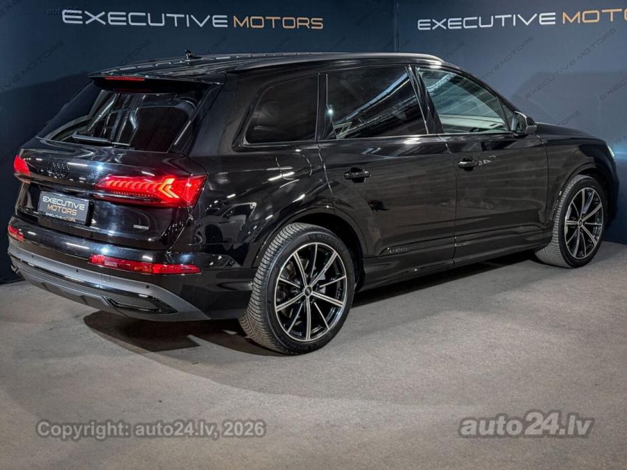 Melns Audi Q7 2023 Tallina, ar dzinēja tilpumu 3.00 L un nobraukumu 52 tūkst. km par 62500 €, foto 3 vietnē AUTOMOTO.COM.LV
