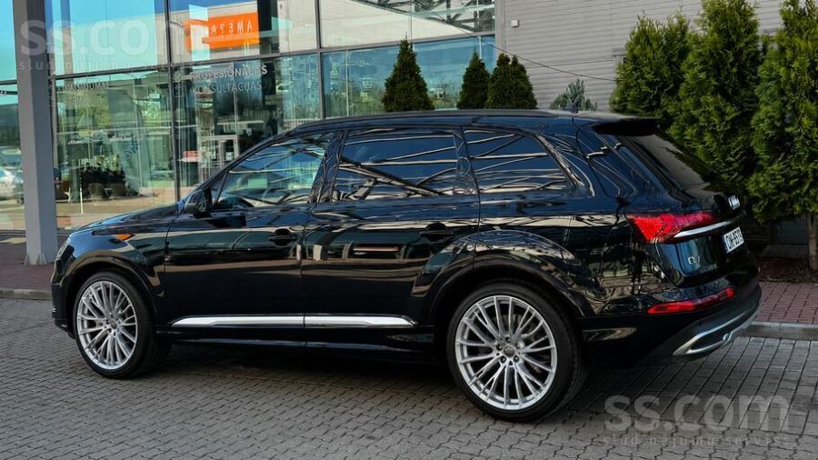 Melns Audi Q7 2023 Rīga, ar dzinēja tilpumu 3.00 L un nobraukumu 90 tūkst. km par 44900 €, foto 3 vietnē AUTOMOTO.COM.LV