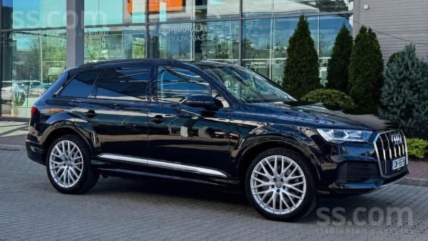 Черный Ауди Ку 7 2023 в Рига, объемом двигателя 3.00 л и пробегом 90 тыс. км за 44900 €, фото 3 на AUTOMOTO.COM.LV