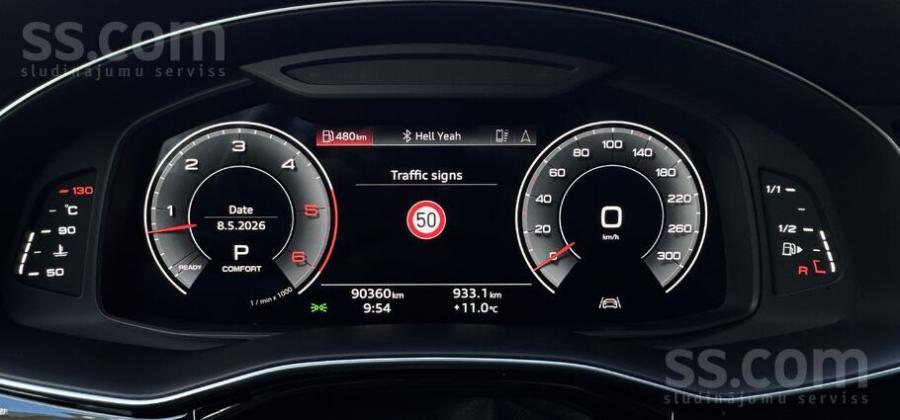 Melns Audi Q7 2023 Rīga, ar dzinēja tilpumu 3.00 L un nobraukumu 90 tūkst. km par 44900 €, foto 23 vietnē AUTOMOTO.COM.LV