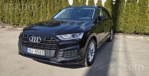 Melns Audi Q7 2023 Rīga, ar dzinēja tilpumu 3.00 L un nobraukumu 49 tūkst. km par 44500 €, foto  vietnē AUTOMOTO.COM.LV