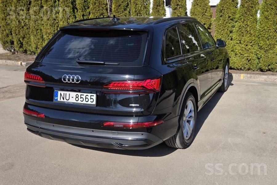 Melns Audi Q7 2023 Rīga, ar dzinēja tilpumu 3.00 L un nobraukumu 49 tūkst. km par 44500 €, foto 4 vietnē AUTOMOTO.COM.LV