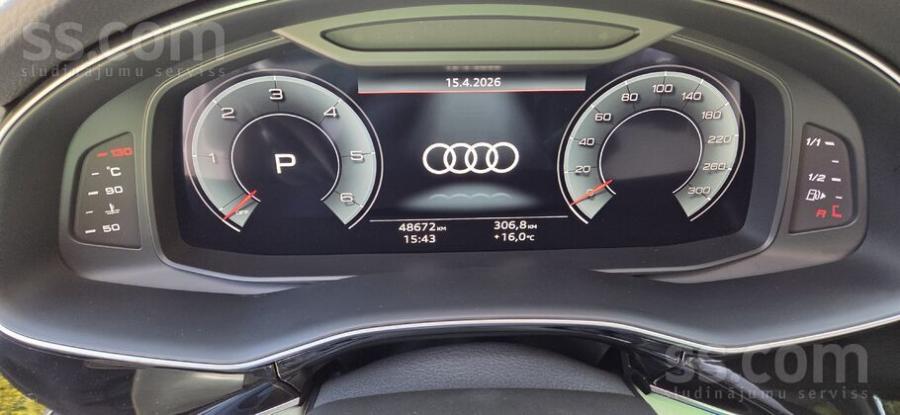 Melns Audi Q7 2023 Rīga, ar dzinēja tilpumu 3.00 L un nobraukumu 49 tūkst. km par 44500 €, foto 10 vietnē AUTOMOTO.COM.LV