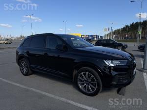 Black Audi Q7 2023 in Riga, with an engine capacity of 3.00 L and mileage of 39 thousand km for 49900 €, photo  on AUTOMOTO.COM.LV