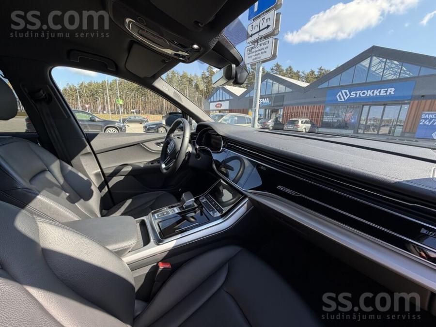 Melns Audi Q7 2023 Rīga, ar dzinēja tilpumu 3.00 L un nobraukumu 39 tūkst. km par 49900 €, foto 7 vietnē AUTOMOTO.COM.LV