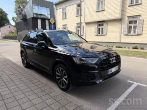 Black Audi Q7 2023 in Riga, with an engine capacity of 3.00 L and mileage of 39 thousand km for 47500 €, photo 5 on AUTOMOTO.COM.LV