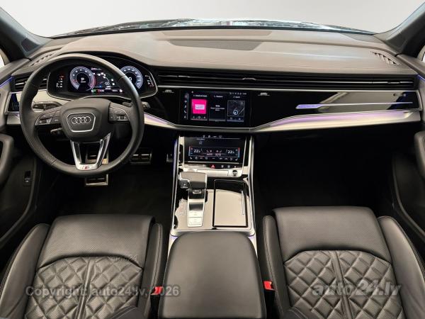 Black Audi Q7 2023 in Tallinn, with an engine capacity of 3.00 L and mileage of 54 thousand km for 59900 €, photo 7 on AUTOMOTO.COM.LV