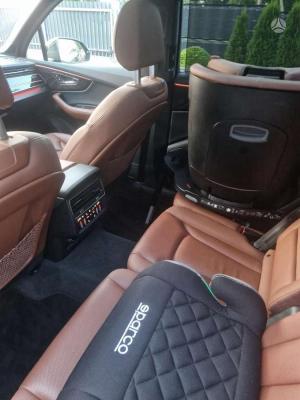 Black Audi Q7 2023 in Vilnius, with an engine capacity of 3.00 L and mileage of 69 thousand km for 53000 €, photo 11 on AUTOMOTO.COM.LV