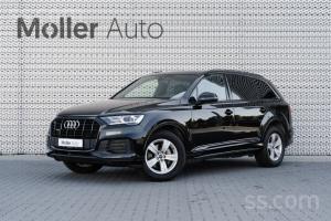 Black Audi Q7 2023 in Riga, with an engine capacity of 3.00 L and mileage of 127 thousand km for 38950 €, photo  on AUTOMOTO.COM.LV