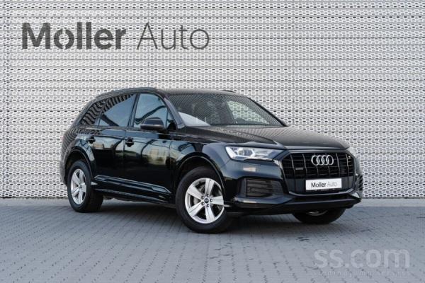 Black Audi Q7 2023 in Riga, with an engine capacity of 3.00 L and mileage of 127 thousand km for 38950 €, photo 2 on AUTOMOTO.COM.LV