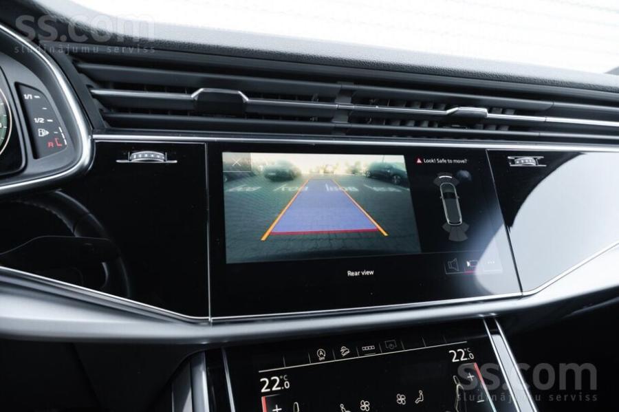 Black Audi Q7 2023 in Riga, with an engine capacity of 3.00 L and mileage of 127 thousand km for 38950 €, photo 27 on AUTOMOTO.COM.LV