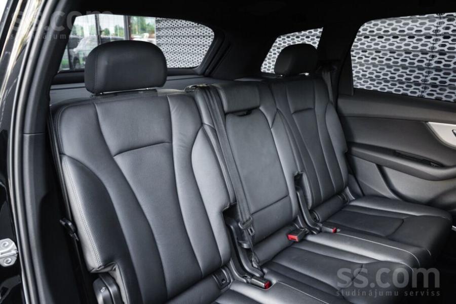 Black Audi Q7 2023 in Riga, with an engine capacity of 3.00 L and mileage of 127 thousand km for 38950 €, photo 31 on AUTOMOTO.COM.LV