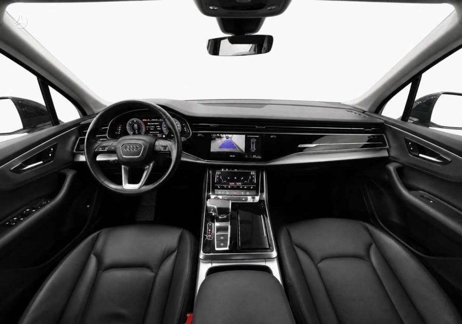 Black Audi Q7 2023 in Kaunas, with an engine capacity of 2.97 L and mileage of 48 thousand km for 48500 €, photo 6 on AUTOMOTO.COM.LV