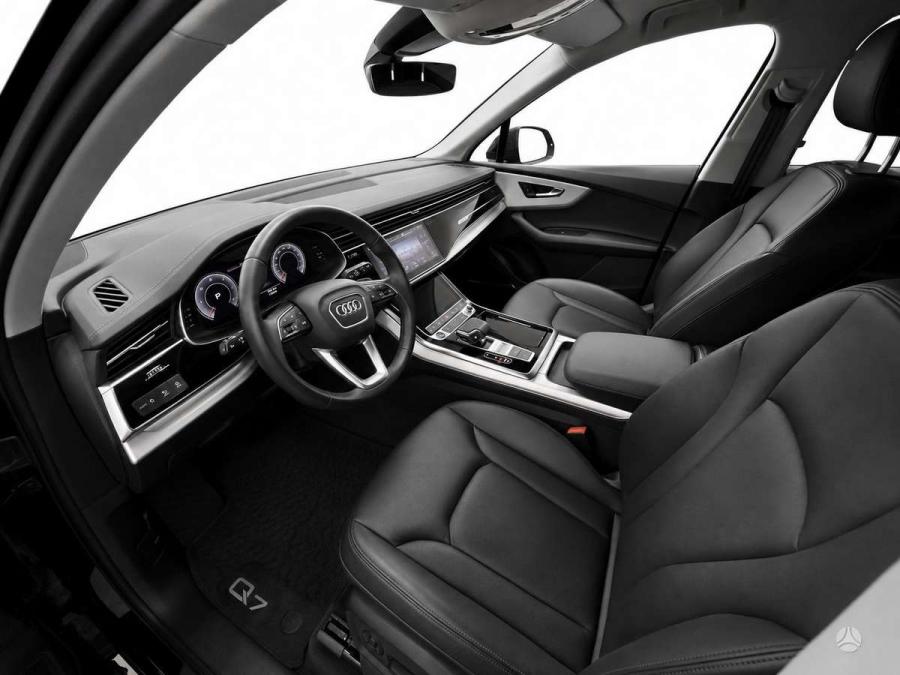 Black Audi Q7 2023 in Kaunas, with an engine capacity of 2.97 L and mileage of 48 thousand km for 48500 €, photo 9 on AUTOMOTO.COM.LV